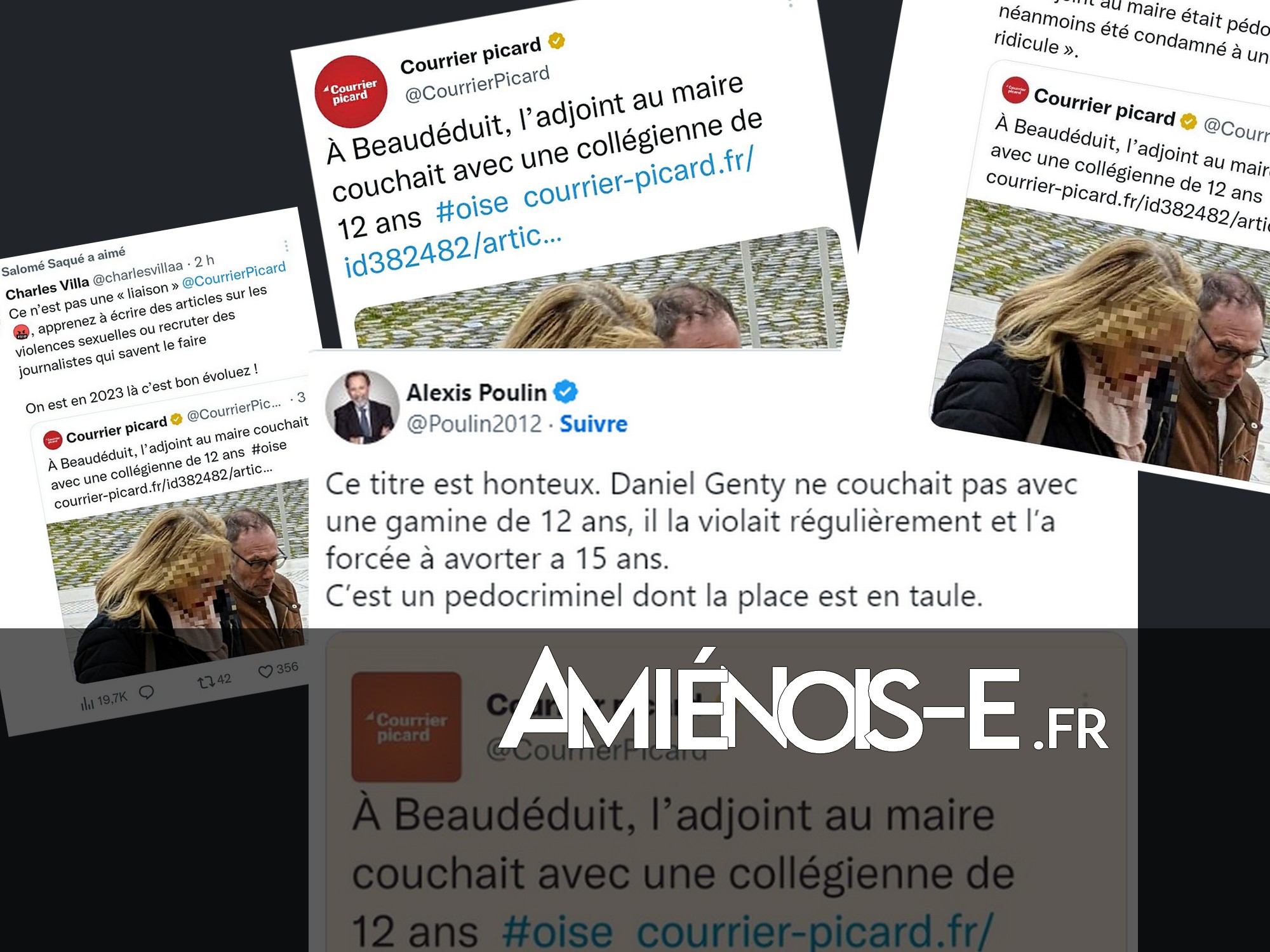 Pédocriminalité: « Le Courrier picard » provoque l’indignation ...